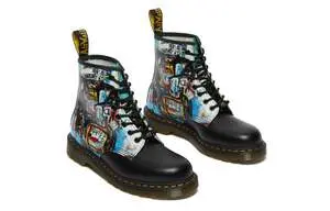 Dr. Martens X Jean-michel Basquiat 'untitled' 1460 Lace Up Combat Boots