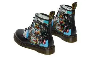 Dr. Martens X Jean-michel Basquiat 'untitled' 1460 Lace Up Combat Boots