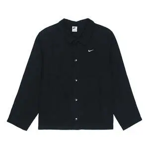 Nike Logo Lapel Casual Long Sleeve Jacket