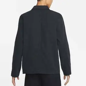 Nike Logo Lapel Casual Long Sleeve Jacket