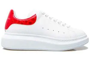Alexander McQueen Oversized Sneaker - White/red