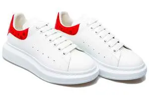 Alexander McQueen Oversized Sneaker - White/red