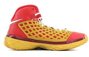 Nike Zoom Kobe 3 'all Star' High Top Basketball Sneakers - Red/yellow
