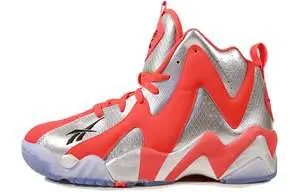 REEBOK Kamikaze Ii Mid Athletic Sneakers - /pure Silver