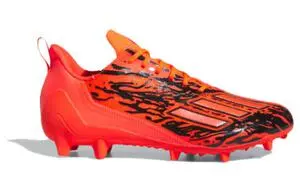 Adidas Adizero .0 'poison Solar Red' Football Cleats - Red/black