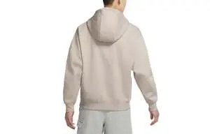 Nike Logo Embroidered Fleece Lined Hoodie - Multi-color