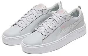 PUMA Smash Platform Q4 Polka Sneakers - Grey