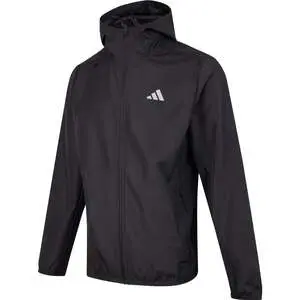 Adidas Gym+ Training 3-stripes Windbreaker Jacket - Black