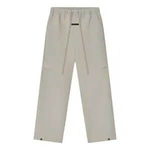 Fear Of God Ss25 Bonded Canvas Work Pants - Timber