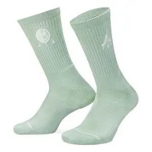 JORDAN Air X J Balvin Celestine Crew Socks Green