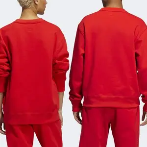 Adidas X Pharrell Williams Loose Fit Crewneck Sweatshirt - Red