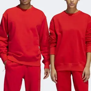 Adidas X Pharrell Williams Loose Fit Crewneck Sweatshirt - Red