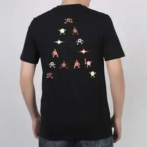 Adidas 8-bit Embroid. Round Neck Printing Short Sleeve