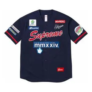 Supreme Chosen One Baseball Jersey - Navy/red