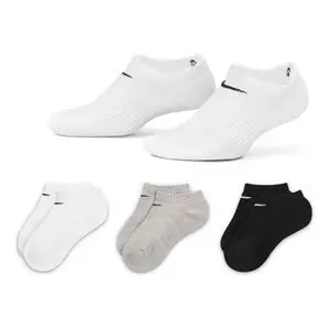 Nike Logo Ankle Socks 3 Pairs - Default Colorway