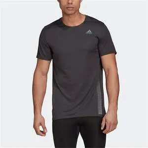 Adidas Reflective Short Sleeve Performance T-shirt - Black