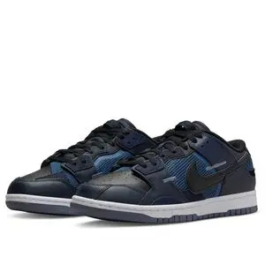 Nike Dunk Low Scrap "deep Royal Blue" Sneakers