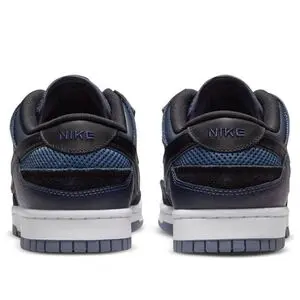 Nike Dunk Low Scrap "deep Royal Blue" Sneakers
