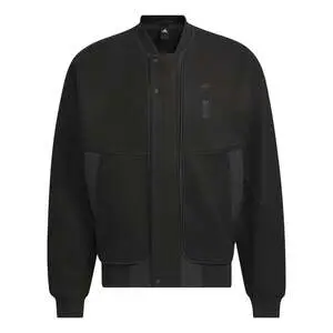 Adidas Wuji Melton Bomber Jacket - Black