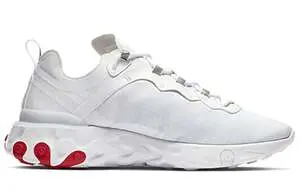 Nike React Element 55 Sneakers - White/red
