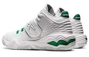 Asics Invade Nova Basketball Sneakers - White/green