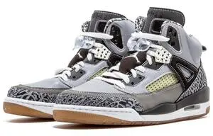 JORDAN Air Spizike High Top Sneakers - Grey