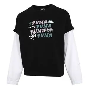 PUMA 2-fer Graphic Vest Top - Black