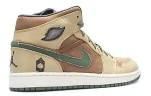 JORDAN 1 Retro 'armed Forces' Sneakers - Brown