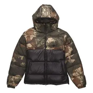 Adidas Originals Down Regen Camo Parka - Black