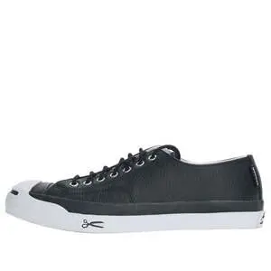 CONVERSE X Denham Leather Jack Purcell Sneakers - Black