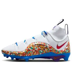 Nike Lebron 4 Menace 3 Athletic Sneakers - White/volt/radioactive
