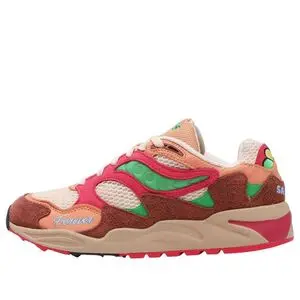 Saucony X Jae Tips Grid Shadow 2 "what's The Occasion?" Sneakers - Brown