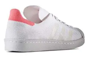 Adidas Superstar 80s Primeknit Sneakers - White/pink