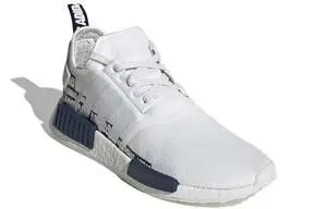 Adidas Nmd_r1 Sneakers With Wordmark Heel Stripe - White