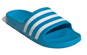 Adidas Adilette Aqua Slides - Blue/white