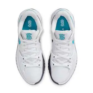 Nike Kyrie Low 4 Athletic Sneakers - White/blue