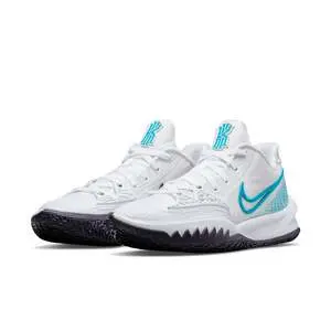 Nike Kyrie Low 4 Athletic Sneakers - White/blue
