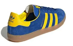Adidas Stockholm Royal Yellow Gum Sneakers - Blue