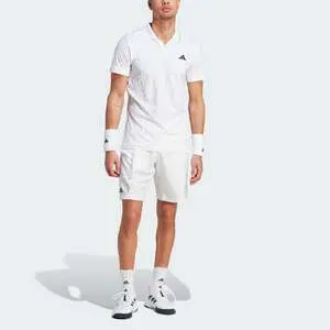 Adidas Aeroready Freelift Pro Tennis Polo Shirt - White