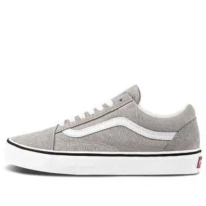 VANS Old Skool Lace-up Sneakers - Gray/white