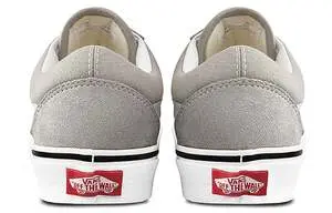 VANS Old Skool Lace-up Sneakers - Gray/white