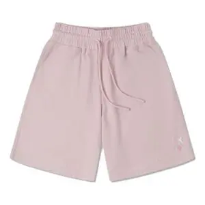 CONVERSE Embroidered Floral Drawstring Shorts