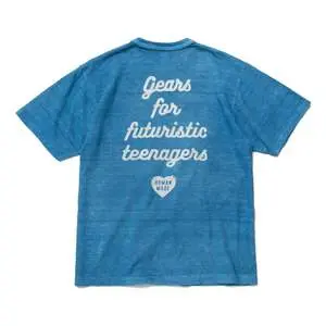 HUMAN MADE Heart Badge T-shirt 'indigo - Blue