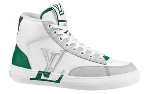 LOUIS VUITTON Charlie Ankle Sneakers - White/grey/