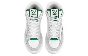 LOUIS VUITTON Charlie Ankle Sneakers - White/grey/