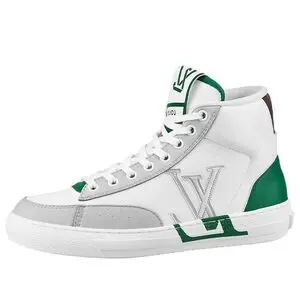 LOUIS VUITTON Charlie Ankle Sneakers - White/grey/