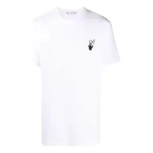Off-White Fw21 Caravaggio Printing Short Sleeve T-shirt - White
