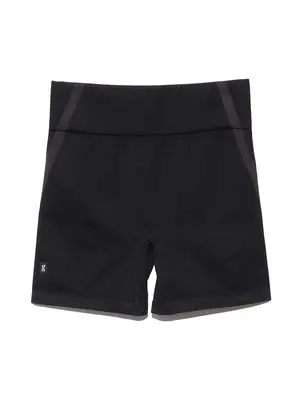 On Studio Knit Cycling Shorts - Black/eclipse