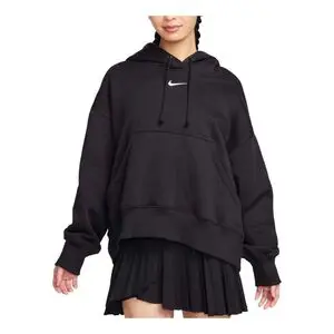 Nike Phoenix Fleece Oversized Pullover Hoodie - Black/sail