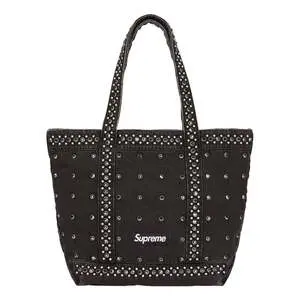 Supreme X B.b. Simon Studded Denim Tote Bag - Black